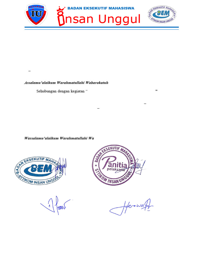 131 - Surat Permohonan Peminjaman Kendaraan Bapak Deni Juweni Ketua ...