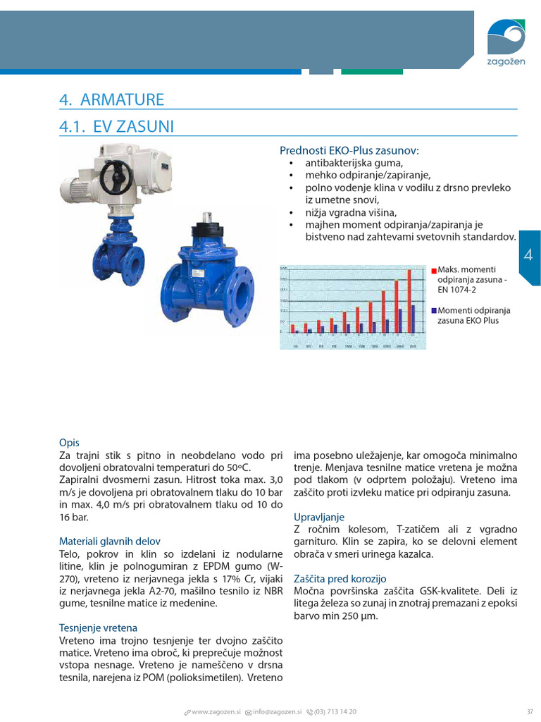 07 Katalog Vodovod Ev Zasuni Armature | PDF