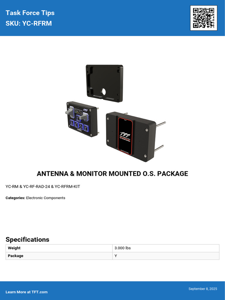 Antenna & Monitor Mount Package | PDF