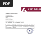Sample Bank Balance Certificate | PDF