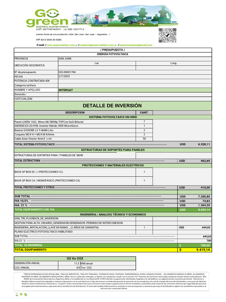 Sistema Completo Con Generacion de Paneles | PDF | Conversión de energía | Energía sostenible