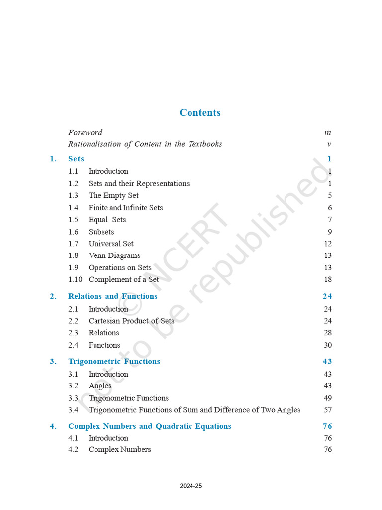 Comprehensive Mathematics Curriculum Guide | PDF | Set (Mathematics ...