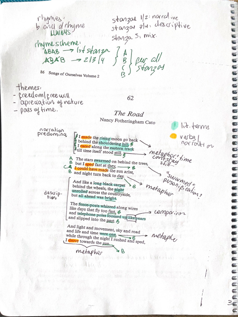 The Road - POEM | PDF