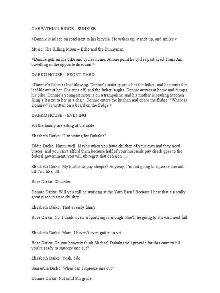 Seth Devlin Donnie Darko