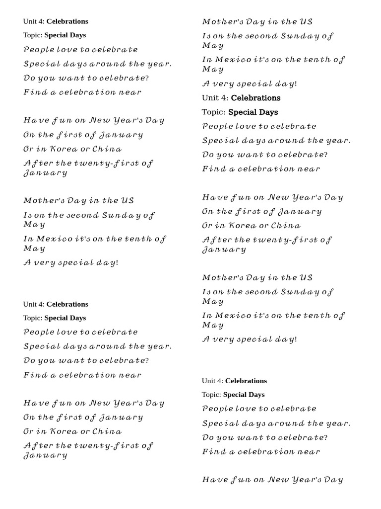 Cursive Writing Unit 4 Yr 4 | PDF | Chess | Chess Theory