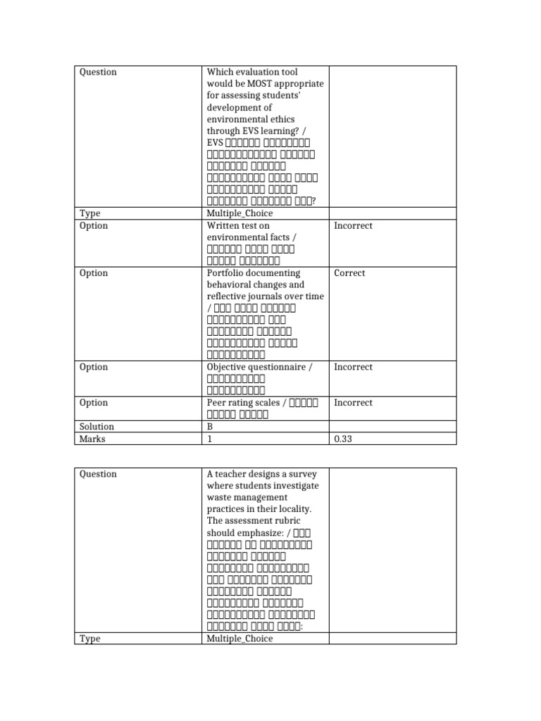 Advanced EVS Evaluation Set3 Corrected | PDF