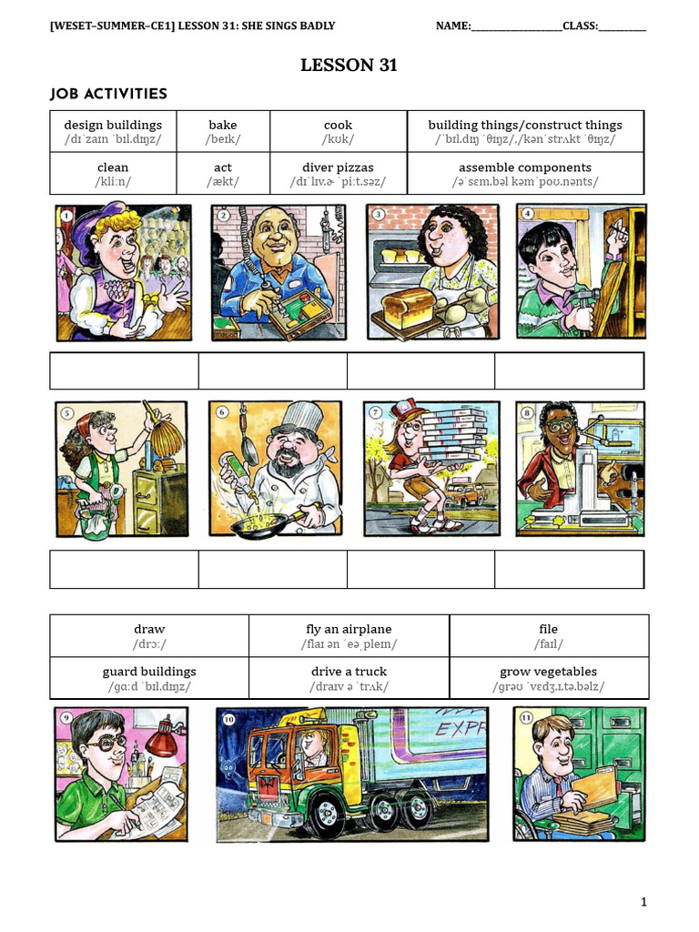 Lesson 31 - Adj and Adv | PDF | Adverb | Verb