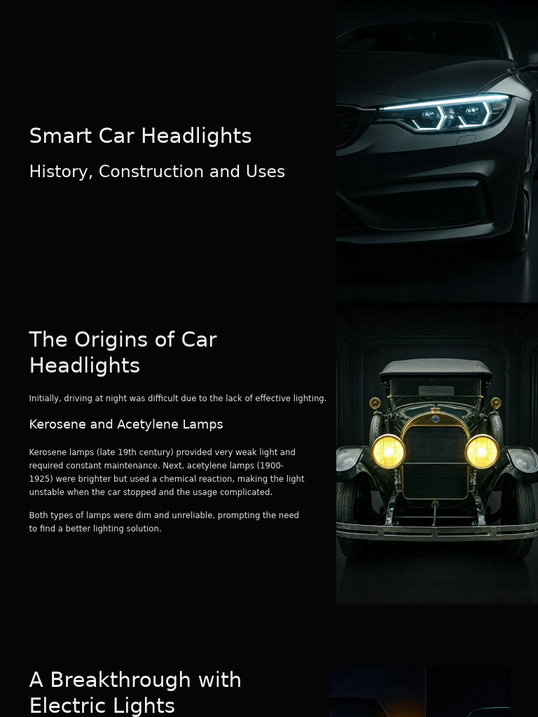 Smart Car Headlights | PDF