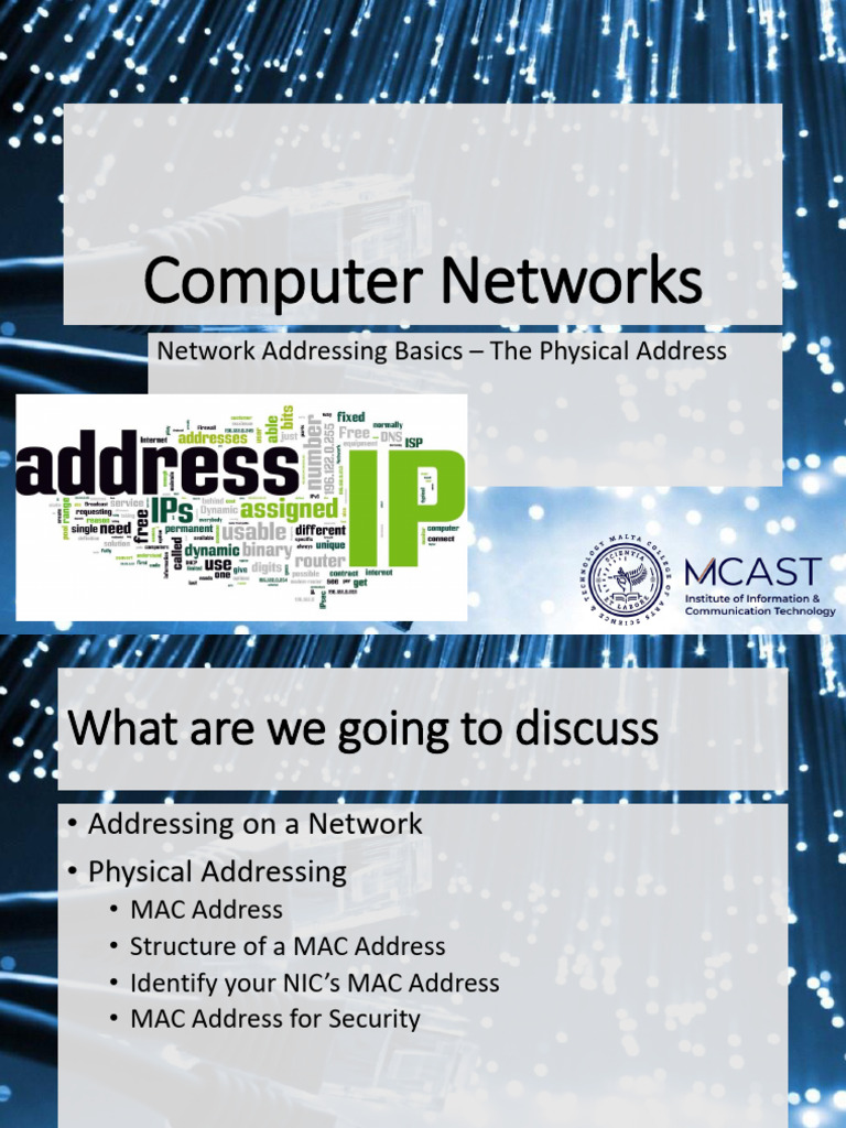 14 Physical Addressing Updated2023 | PDF | Computer Network | Network Interface Controller