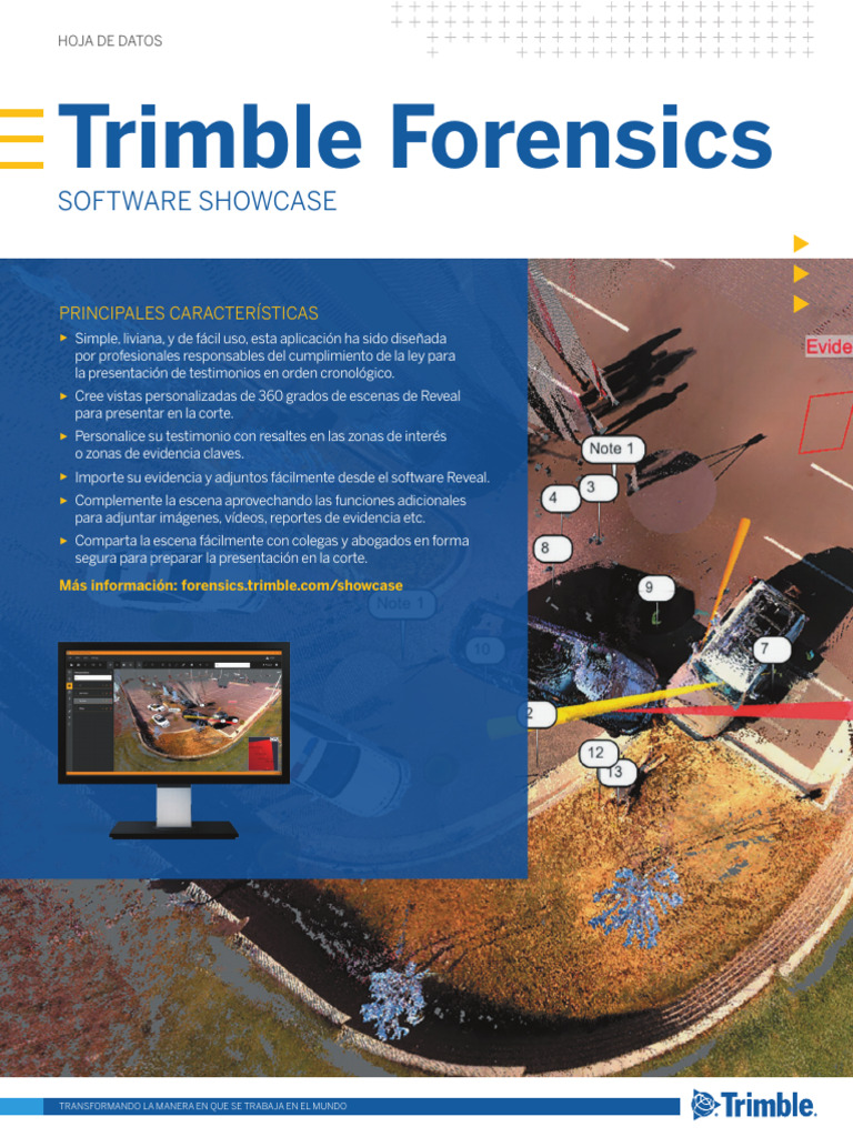 Datasheet - Trimble Forensics - ShowCase - Spanish (Lat Am) - Screen ...