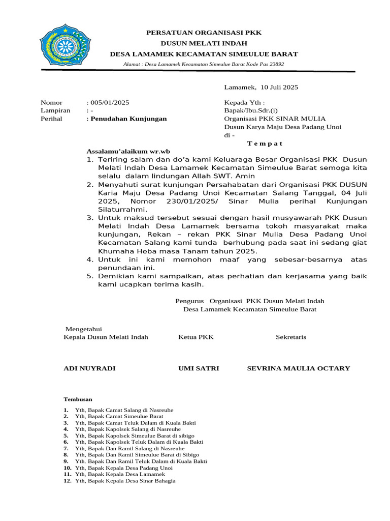 Undangan Kenduri Belang | PDF