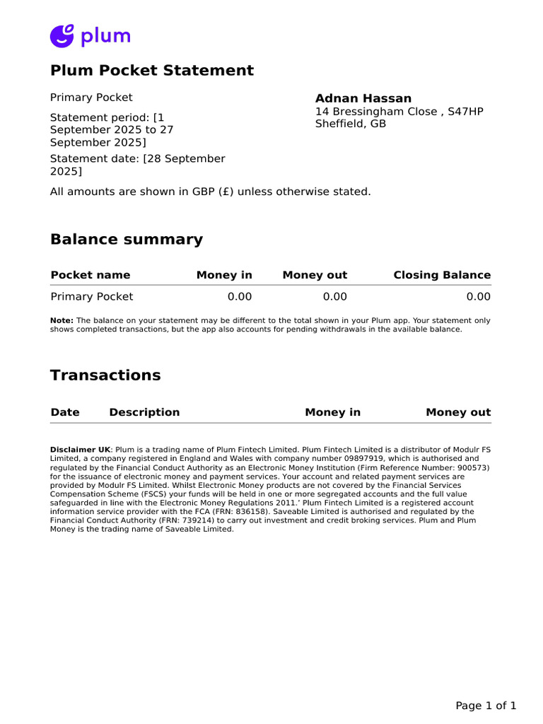 Sep2025 Plum Primary Pocket | PDF