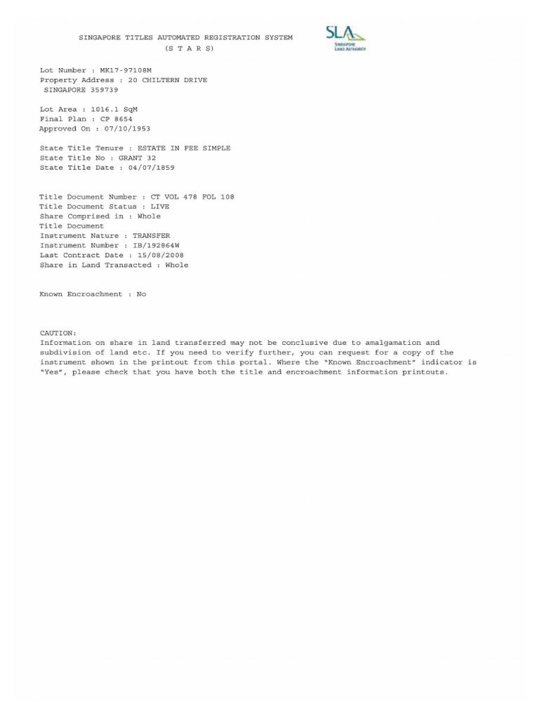 My House Document | PDF