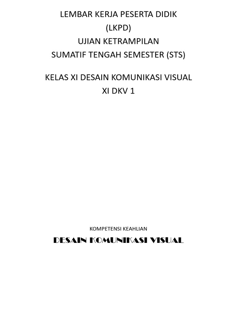 Lembar Kerja Peserta Didik Uts Praktek - Doc - 20250428 - 212509 - 0000 ...