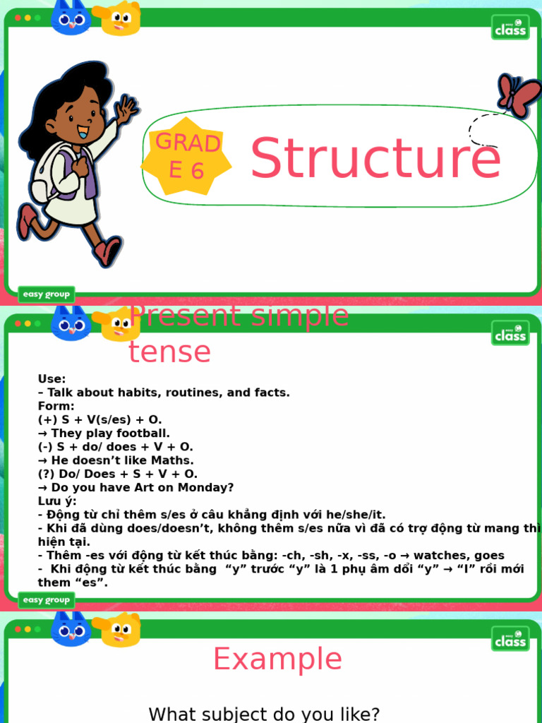 Grade 6 Structure | PDF