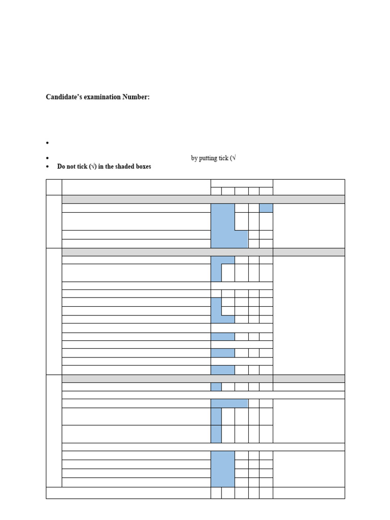 Clinical Medicine Technician Rating Scale | PDF | Physical Examination ...