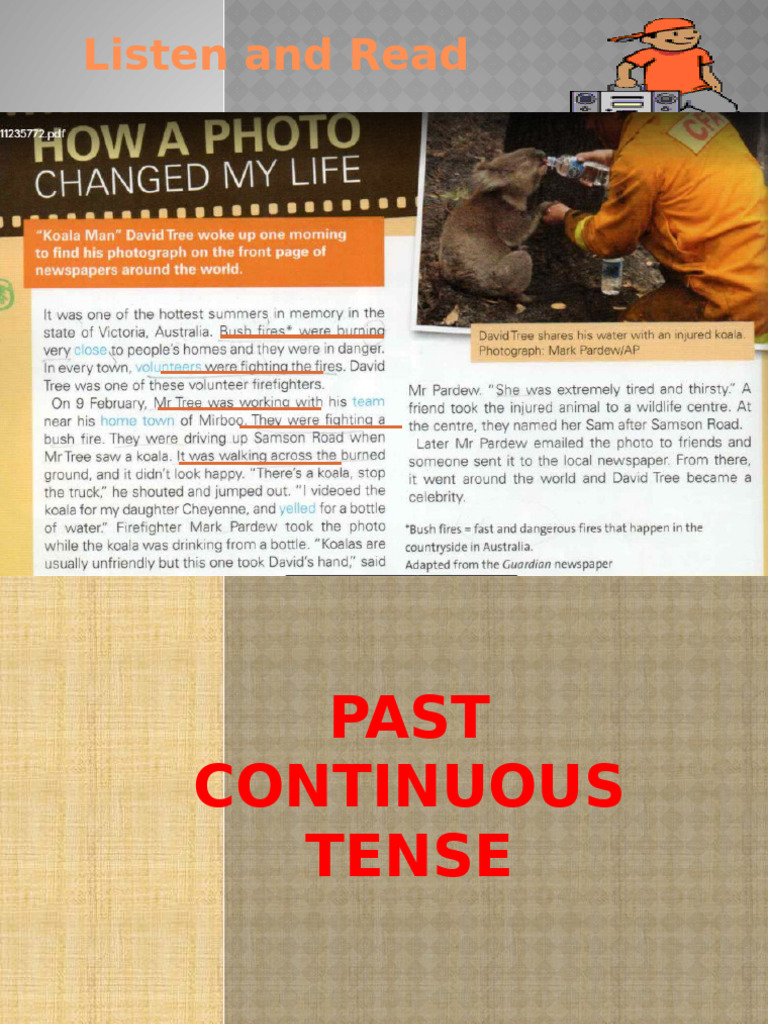 Past Continuous Tense Explained | PDF | Grammatical Tense | Grammar