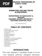 Apical Lordotic Chest X-Ray Positioning | PDF | Thorax (Human Anatomy ...