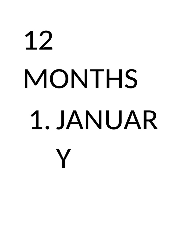 12 Month | PDF
