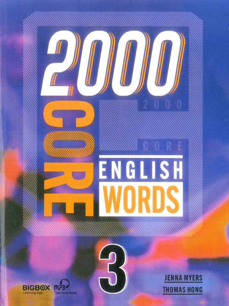 2000 Core English Words 3 | PDF