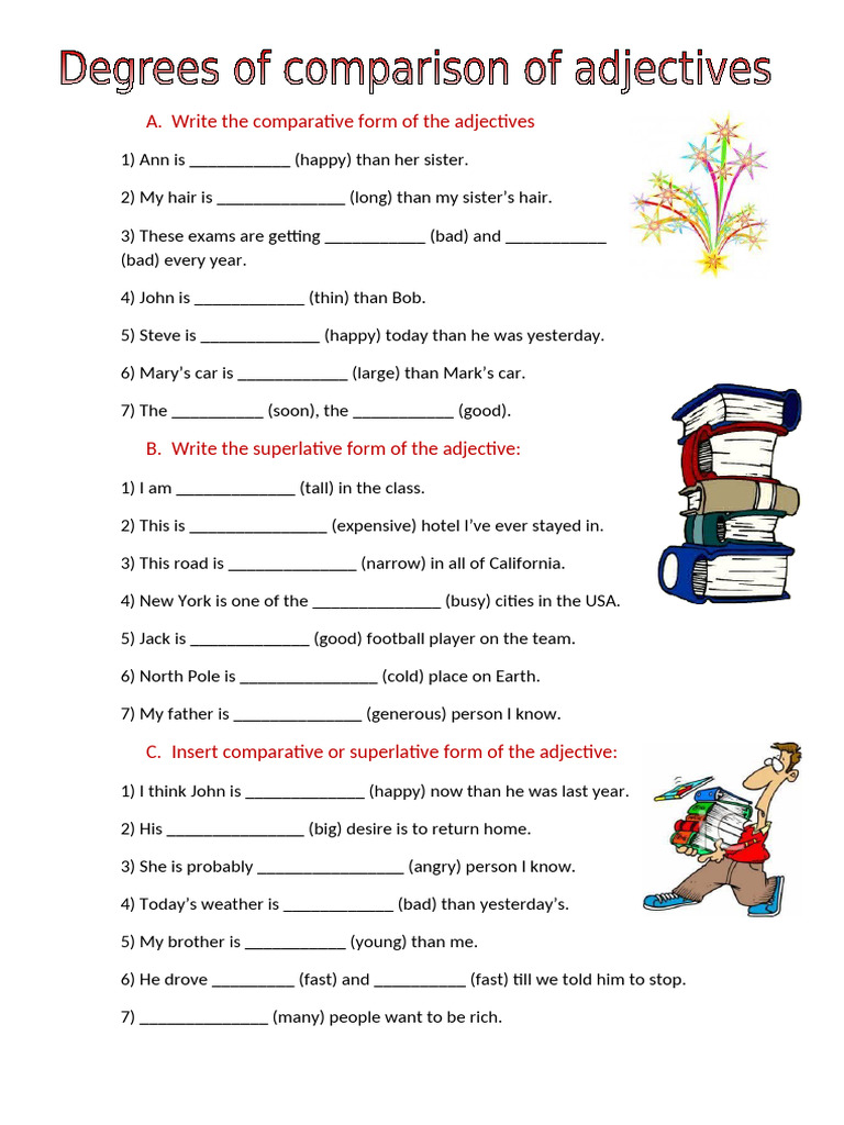 Degrees of Comparison | PDF