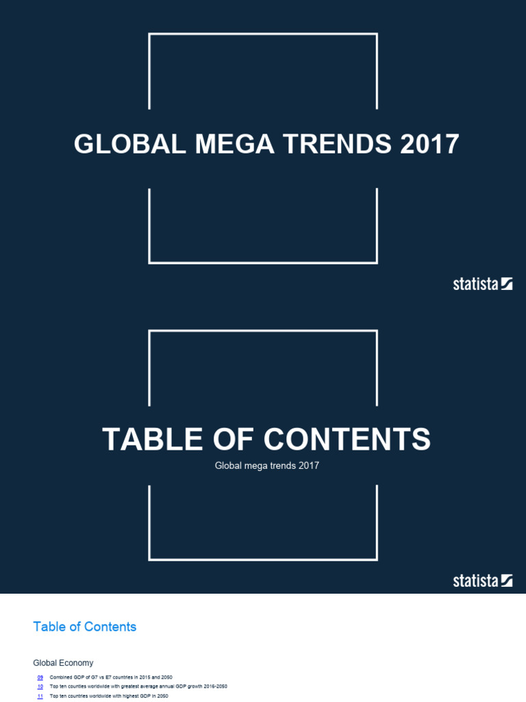 Global Megatrends PDF | PDF | Renewable Energy | World Economy