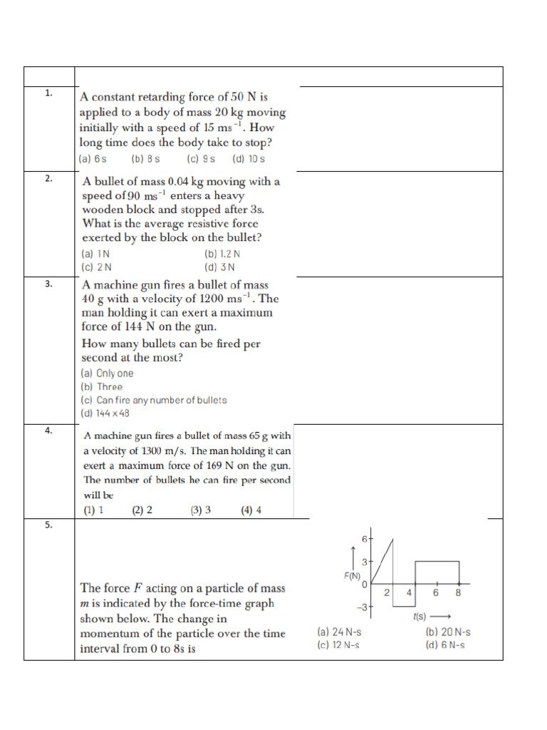 Rev Worksheet Nov Exam QP | PDF