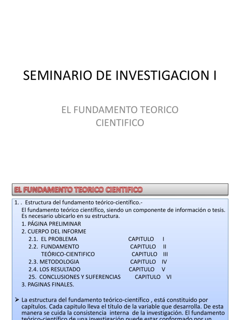 Fundamento Teorico Cientifico 2 | PDF | Comillas | Science