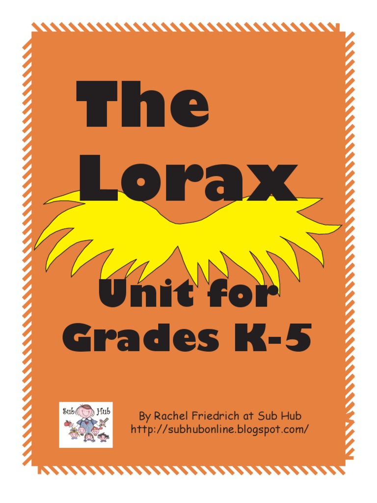The Lorax | PDF | Language Arts & Discipline | Foreign Language Studies