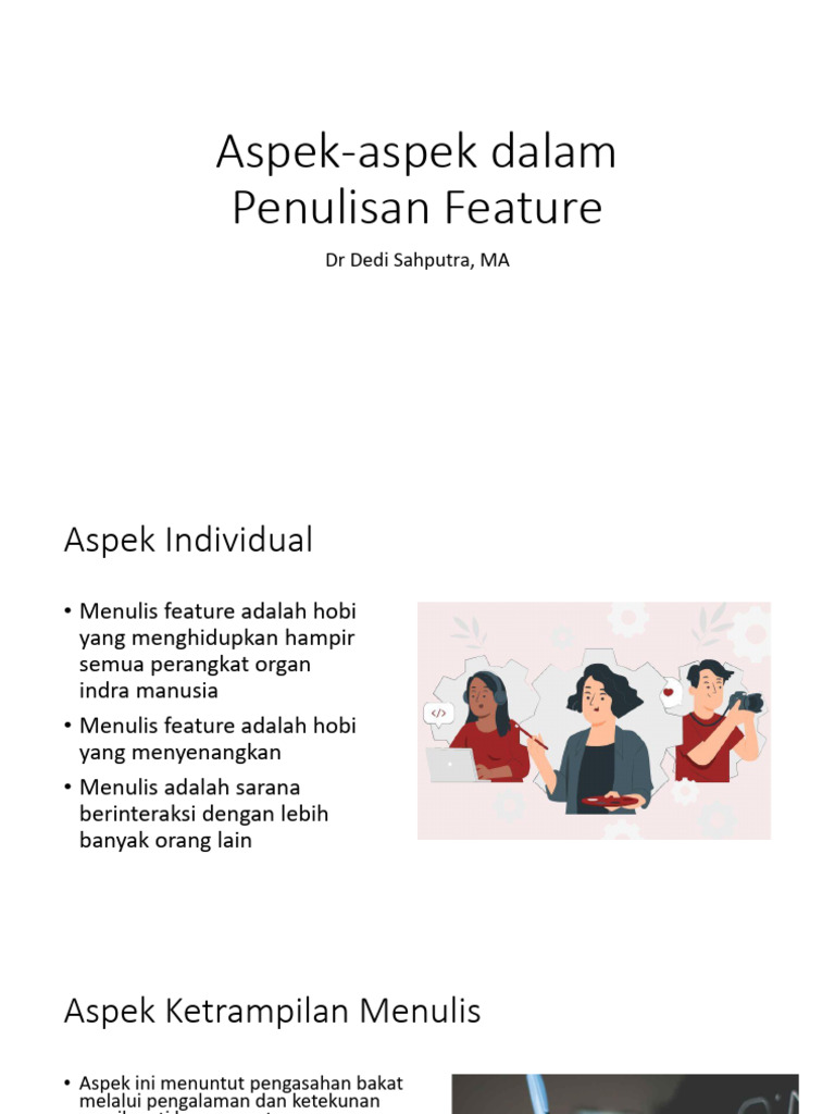 Aspek Penulisan Feature yang Efektif | PDF