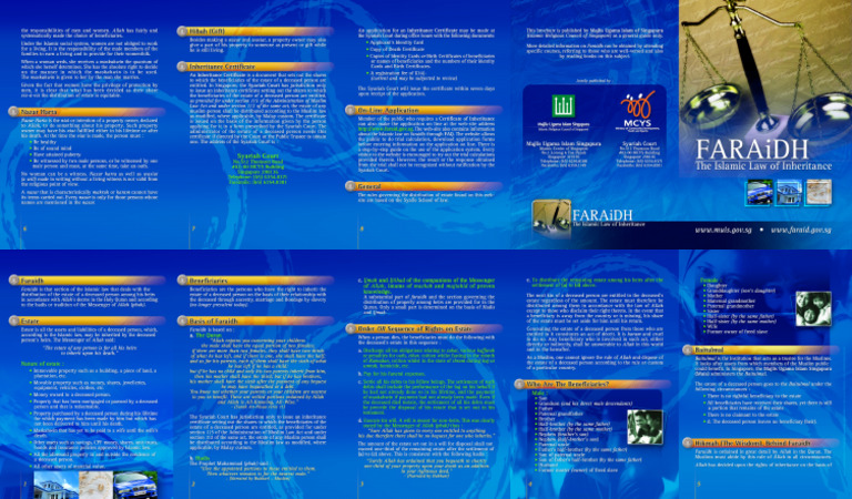 Faraidh Brochure English | PDF