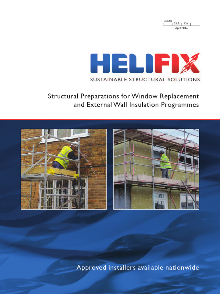 Helifix - Window-Replacement-Brochure-8pp-0615 | PDF | Structural ...