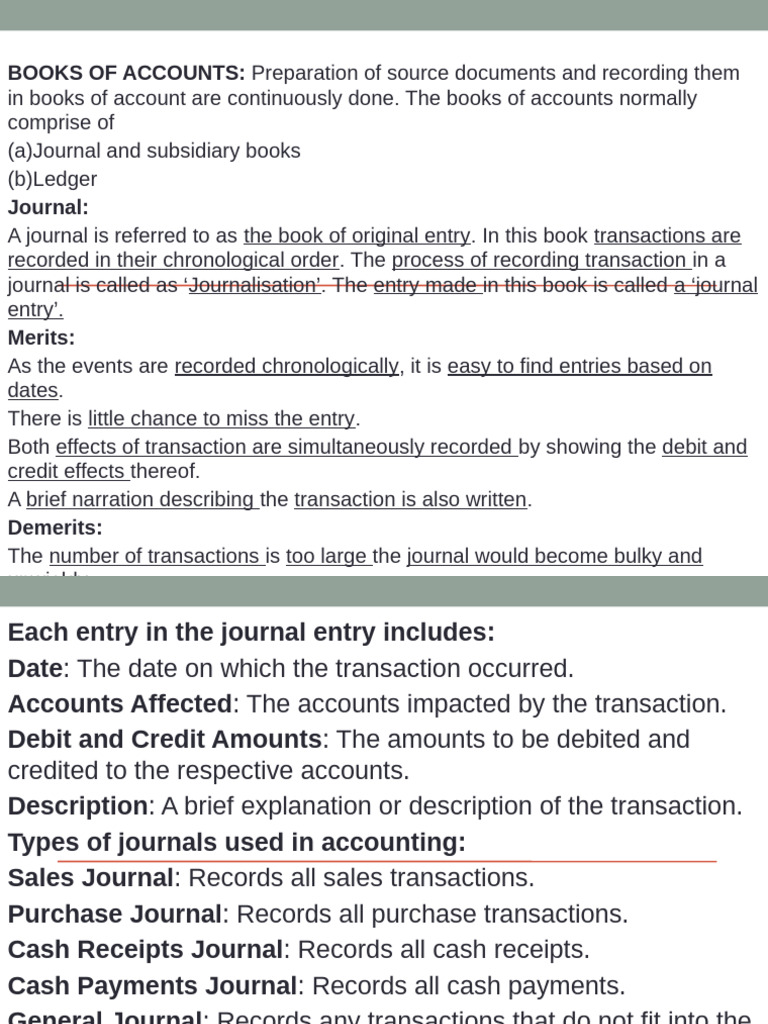 Part - II Unit - II FOC - Accounts | PDF | Expense | Debits And Credits