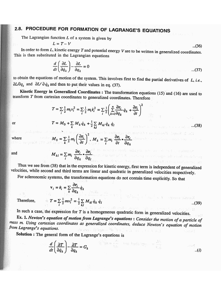 Hamiltonian Dynamics | PDF