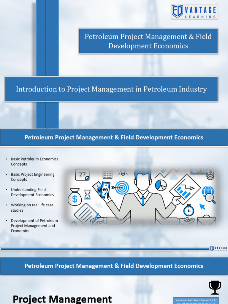 Petroleum Project Management Essentials | PDF | Project Management ...