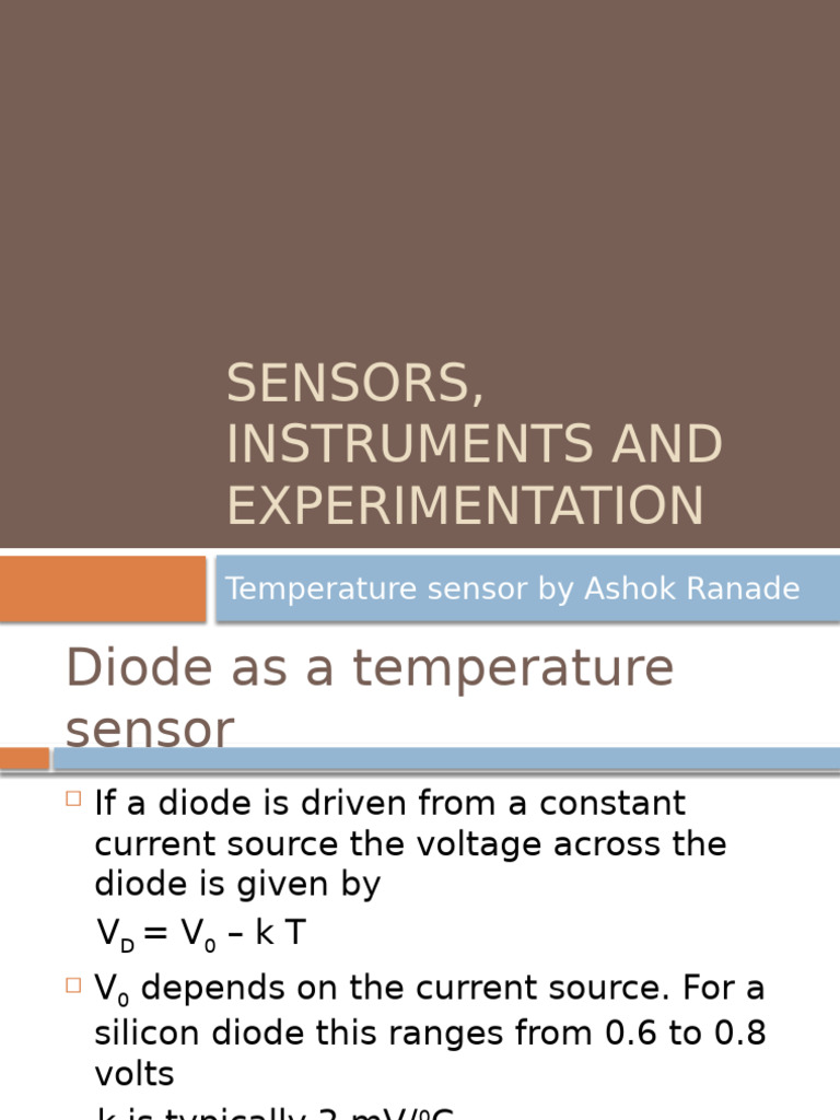 08 Temperature Sensor Updated | PDF | Computer Engineering | Electronic ...