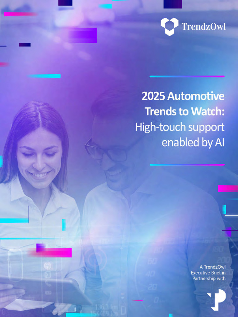 Automotive Trends To Watch | PDF | Artificial Intelligence ...