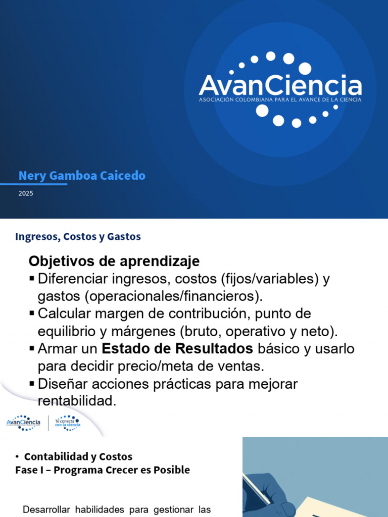 Contabilidad y Costos Nery Gamboa | PDF | Contabilidad | Bancos