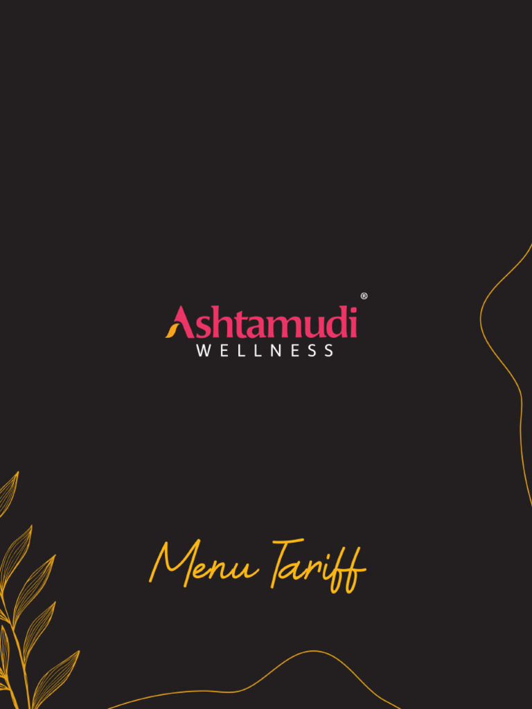 Menu Tariff | PDF