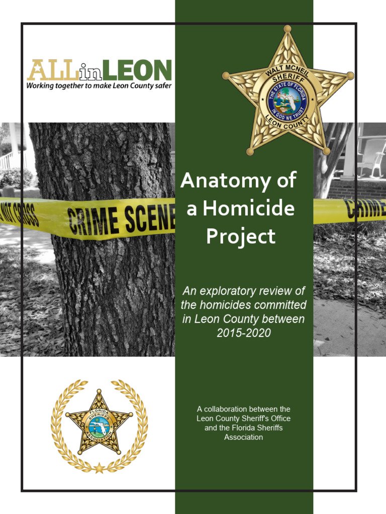 2021 Anatomy of A Homicide Full Report | PDF | Uniform Crime Reports ...