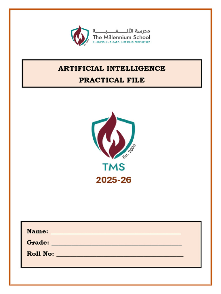 Practical Cover Page & Certificates | PDF