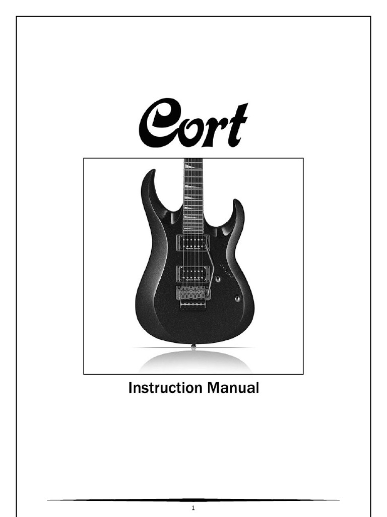 Electric Guitar Manual Pdf Guitars String Instruments