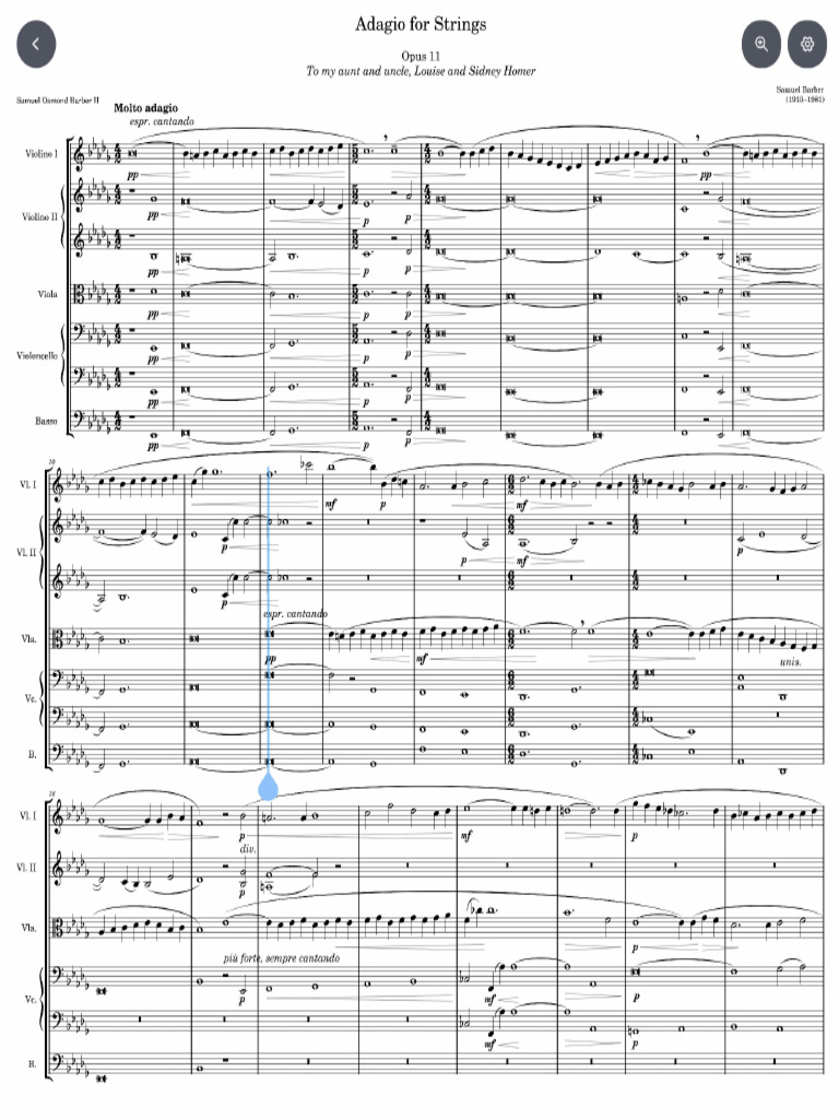 9.adagio For Strings | PDF