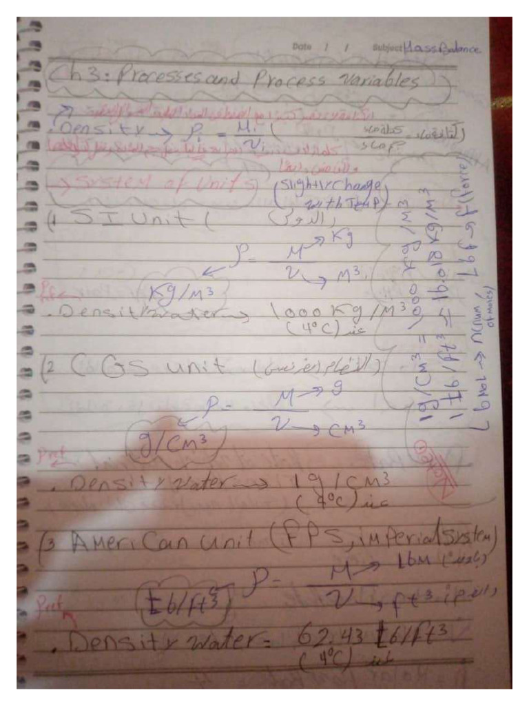 Mass Balance Lect1 +solved Examples | PDF