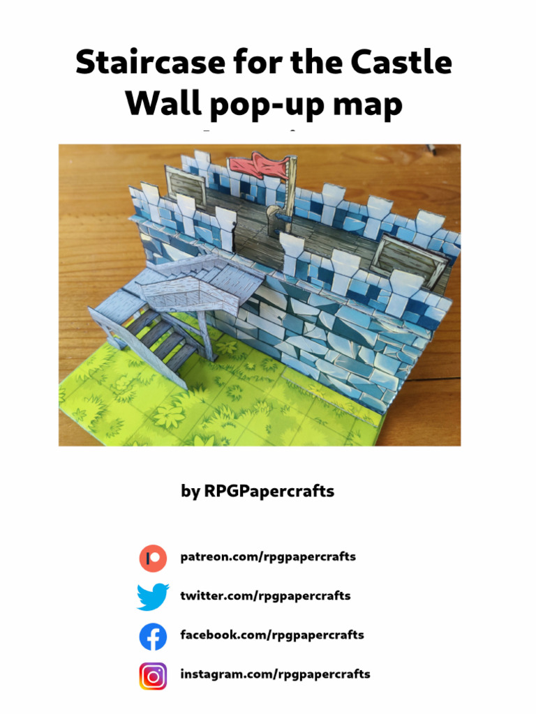Castle Wall Staircase Blueprints | PDF