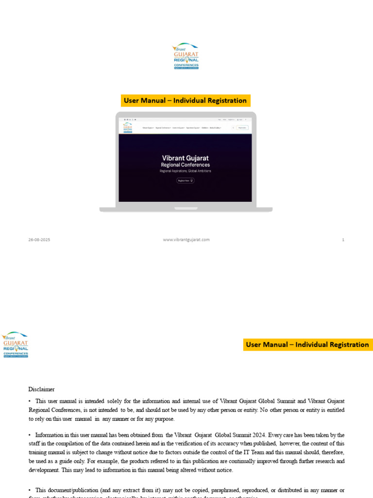 Individual Registration Guide | PDF | Cyberspace | Computing