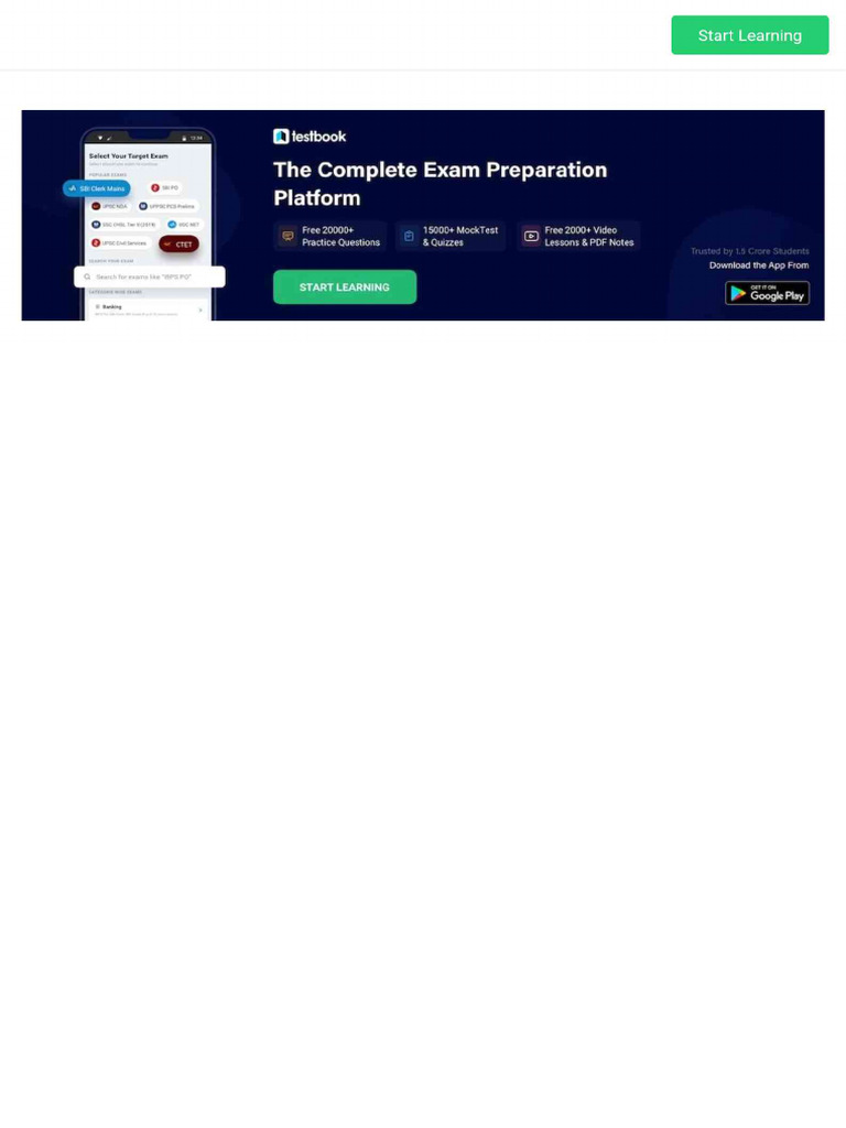 Testbook Exam Info | PDF