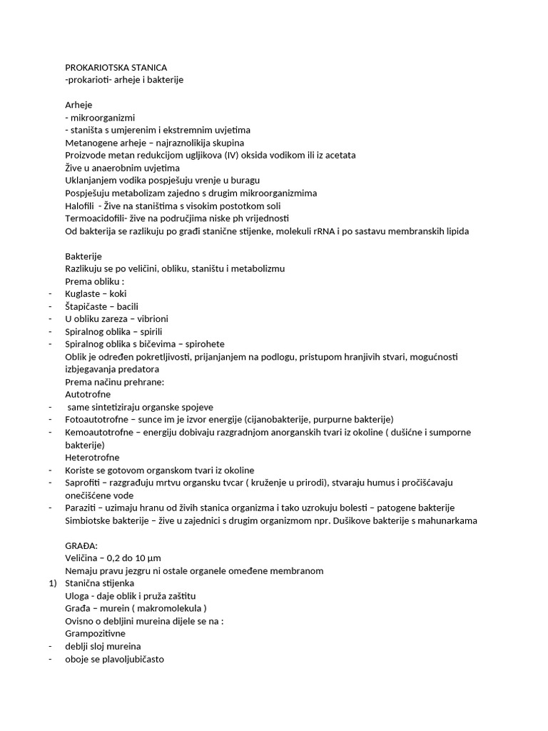 Kopija Datoteke Biologija Stanica | PDF