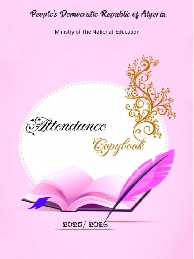 Attendance Copybook | PDF