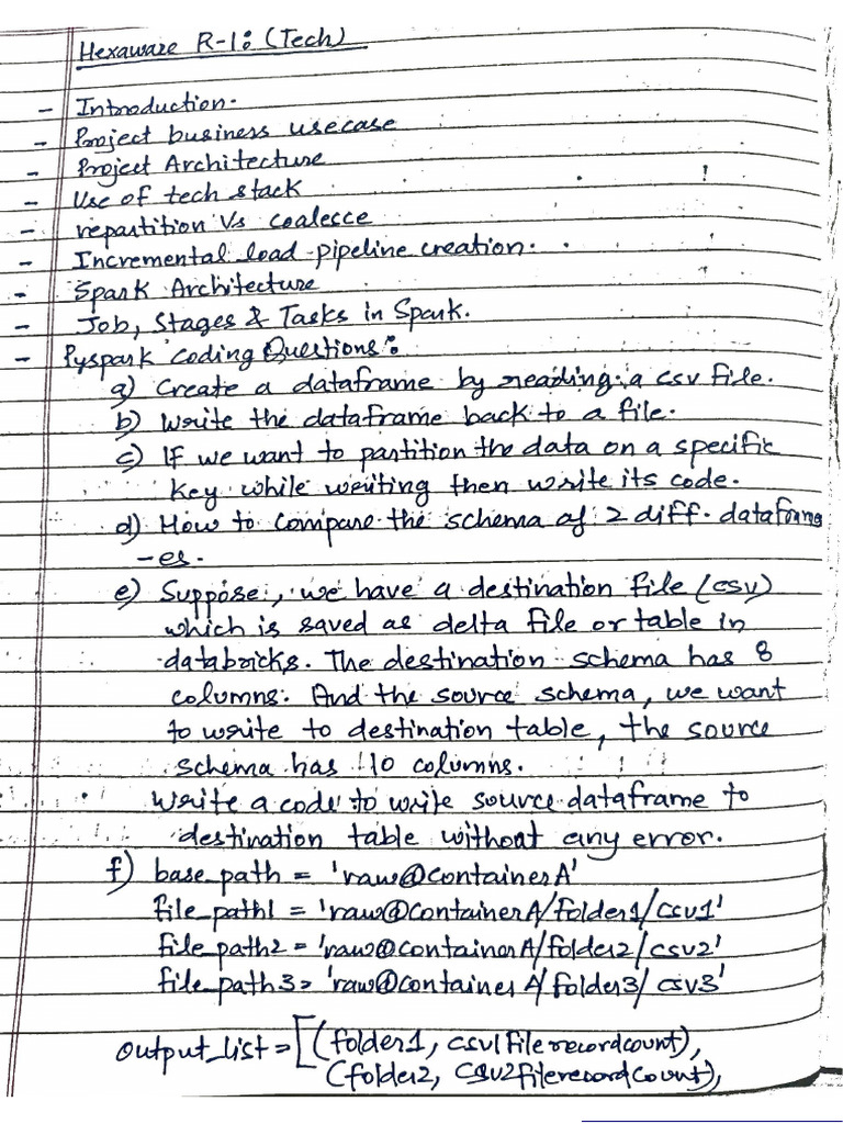 Hexaware ADE Interview Questions | PDF
